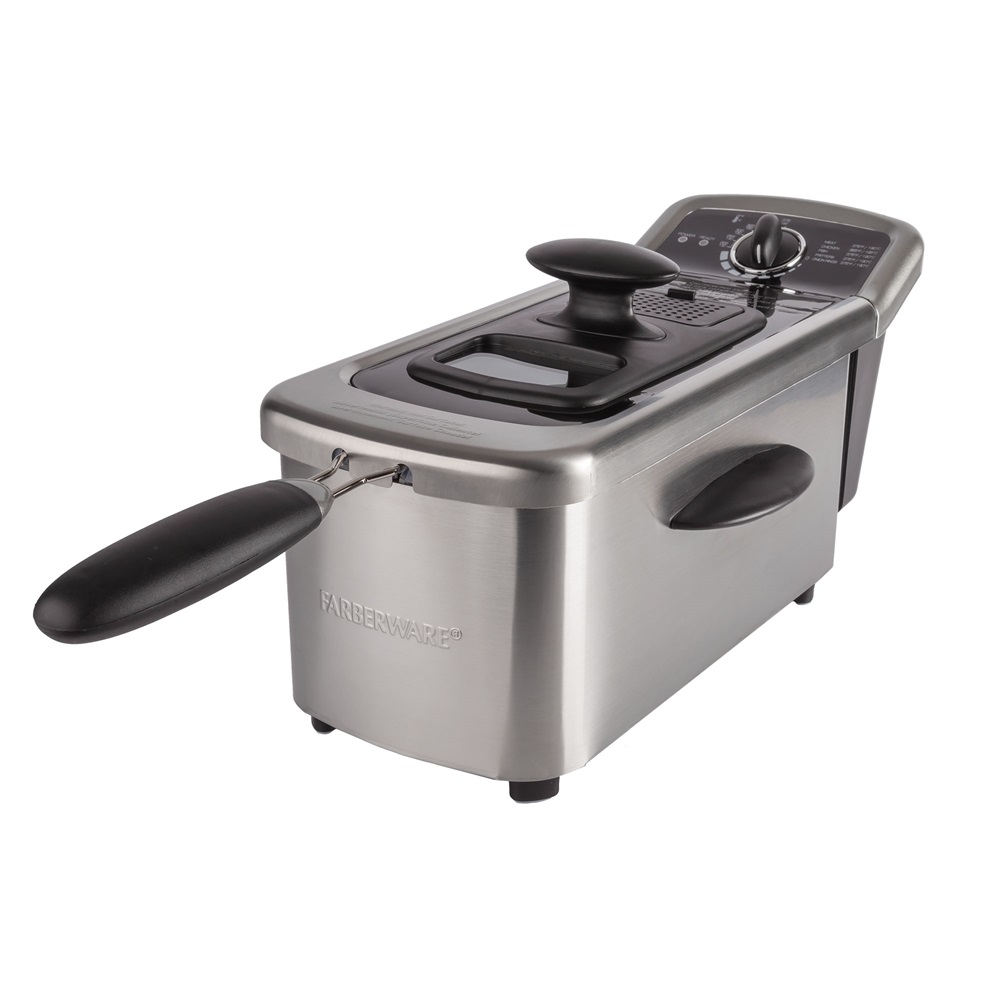 2 5l Dual Deep Fryer Farberware Available At Walmart